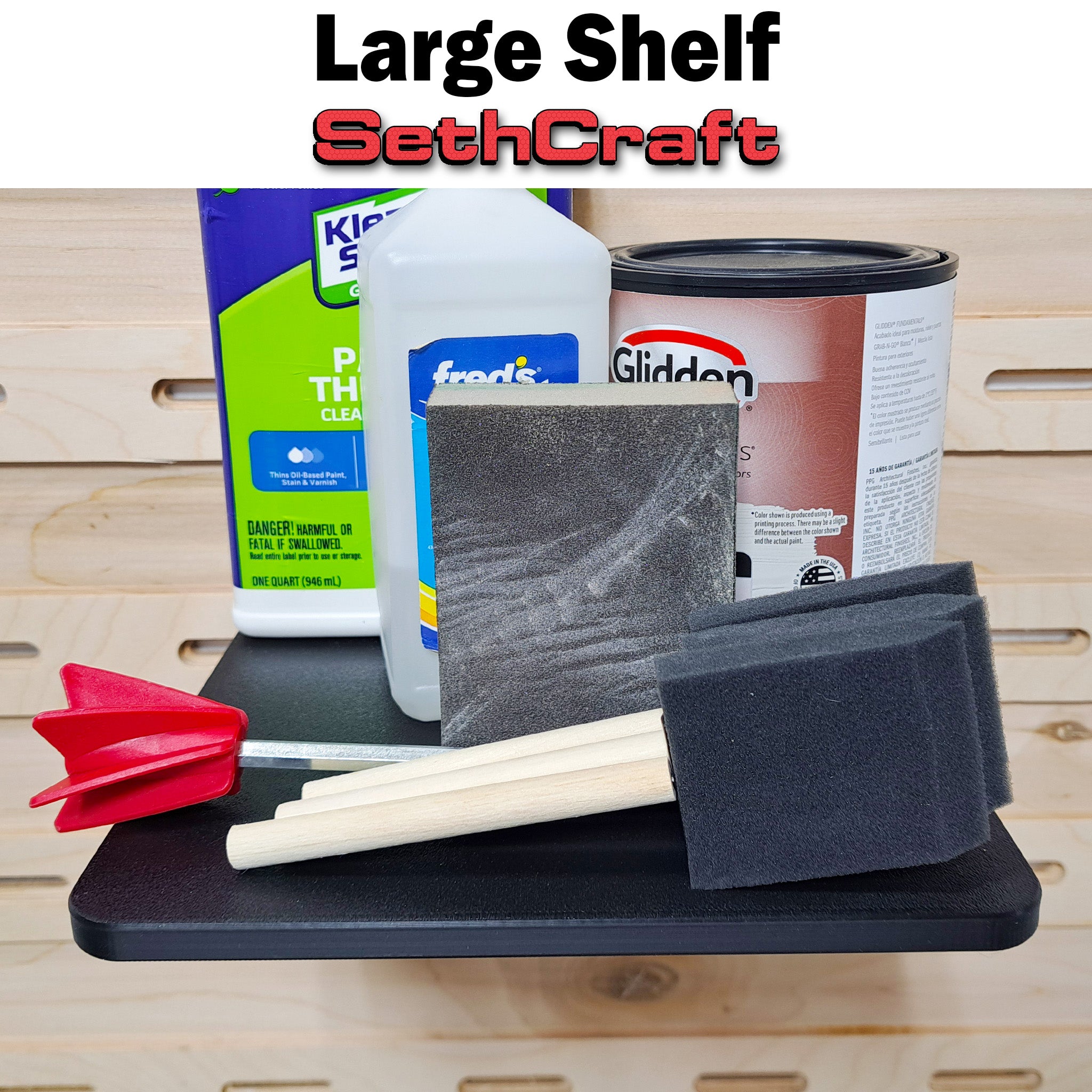 Big Shelf - French Cleat – SethCraft Shop